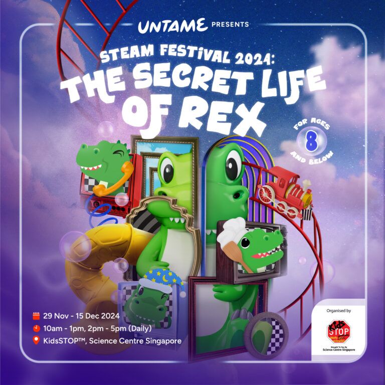 Discover the Science of Senses, Sleep, and Dreams with Rex the Dinosaur! - CURIO SG